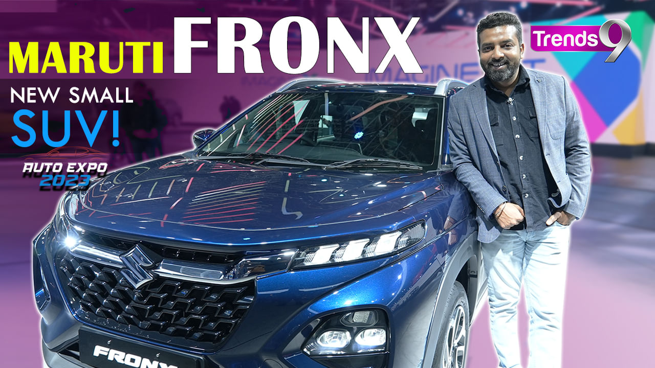 Maruti Suzuki Fronx revealed at Auto Expo 2023 - Trends9 Maruti Suzuki Fronx revealed at Auto Expo 2023 - Trends9